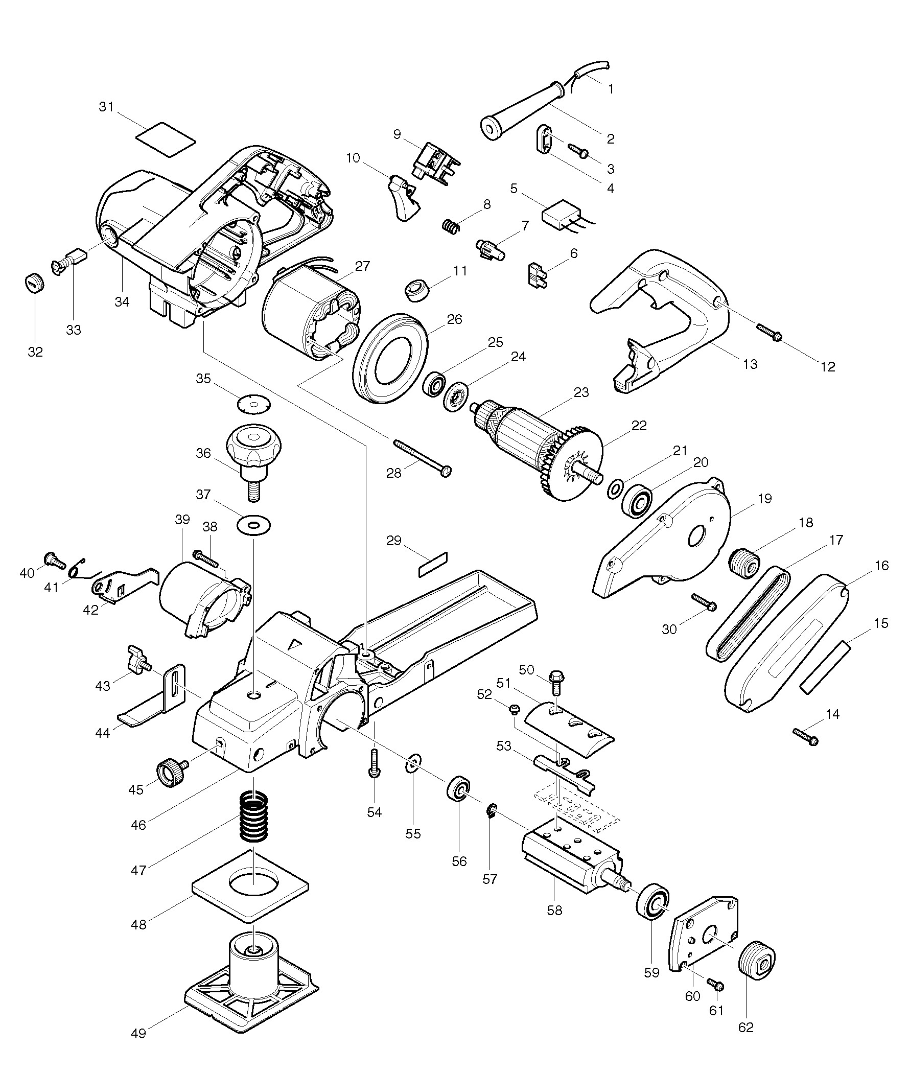 กบไฟฟ้า maktec รุ่น MT 110 X www.phantippowertools.com ศูนย์จำหน่าย ...